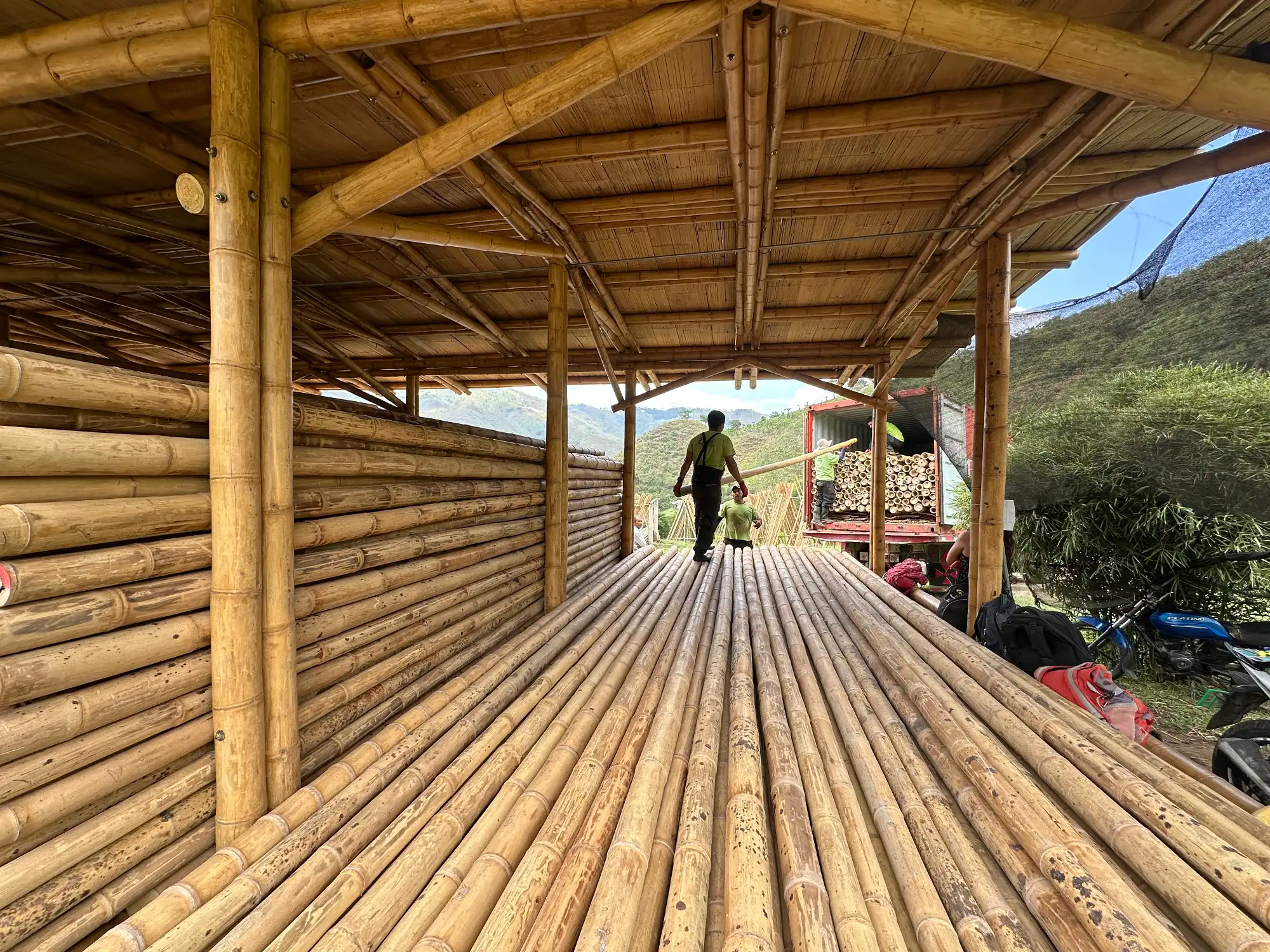 Materiales de Construcción en Bambú | Guadua Inmunizada Colombia