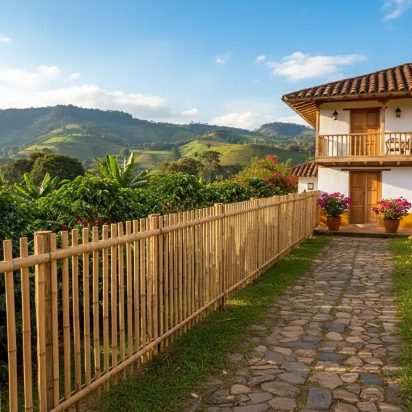 Valla de Latas de Bambú Guadua - Guadua Bamboo SAS